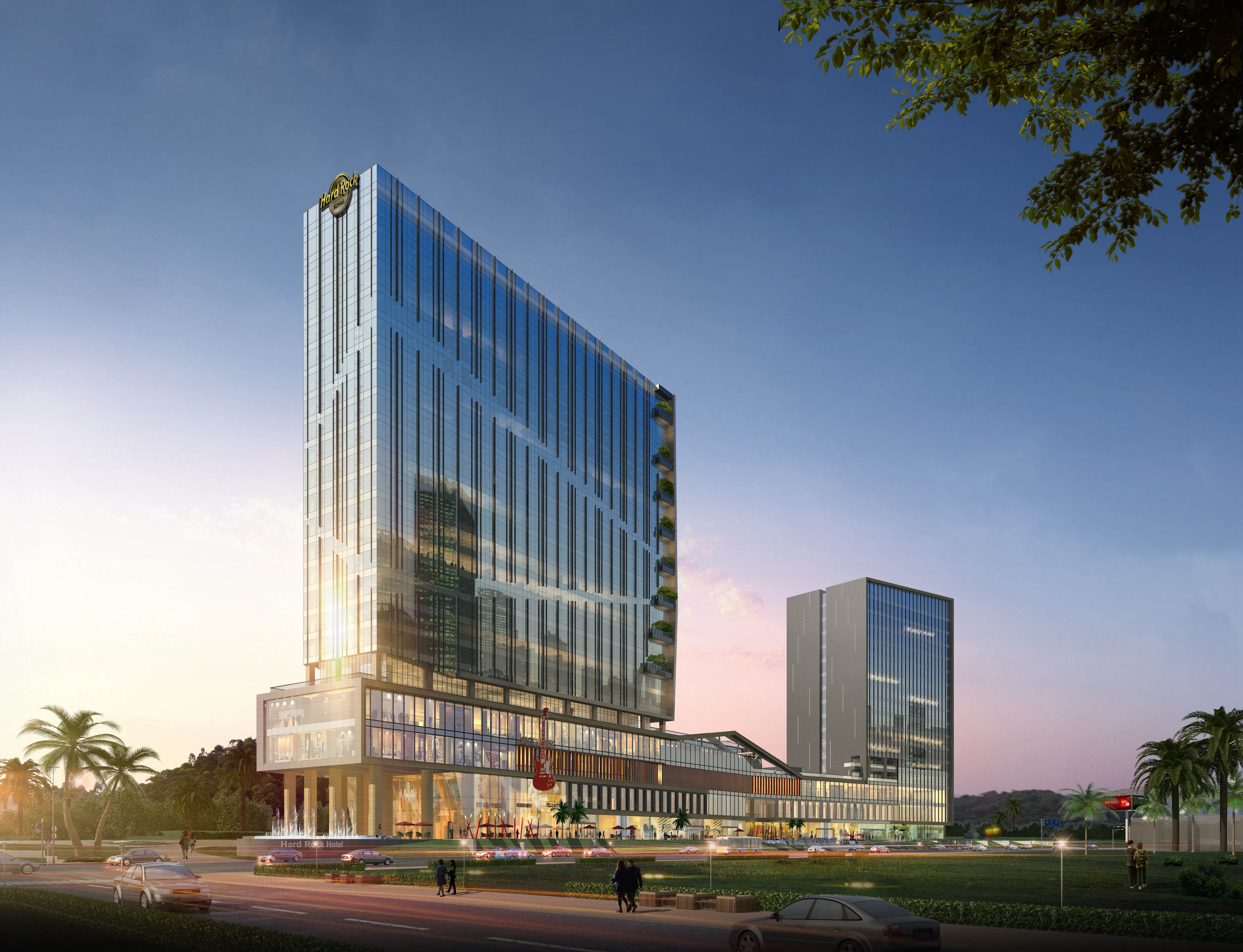 Hard Rock Hotel Shenzhen_Hotel Exterior 酒店外观 | SJL三角铃