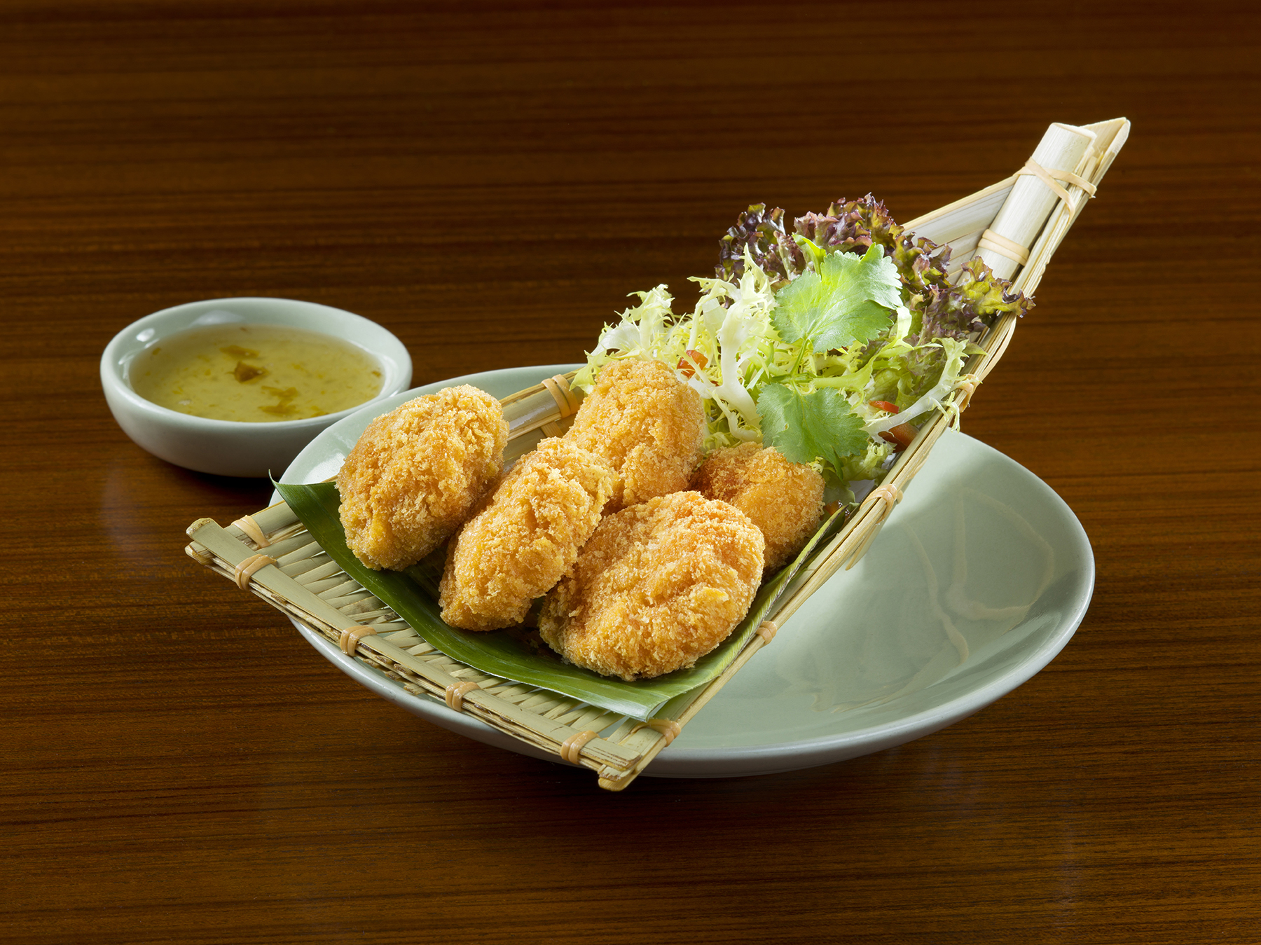 Deep-Fried Prawn Cakes | SJL三角铃